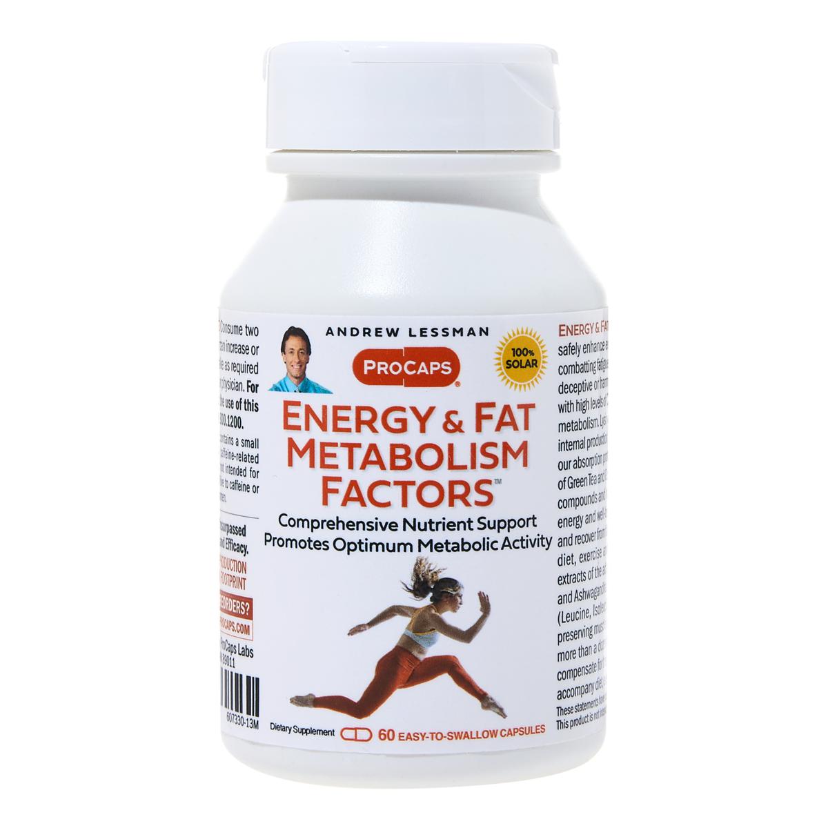 Energy & Fat Metabolism Factors - 60 Capsules - 8911824 | HSN
