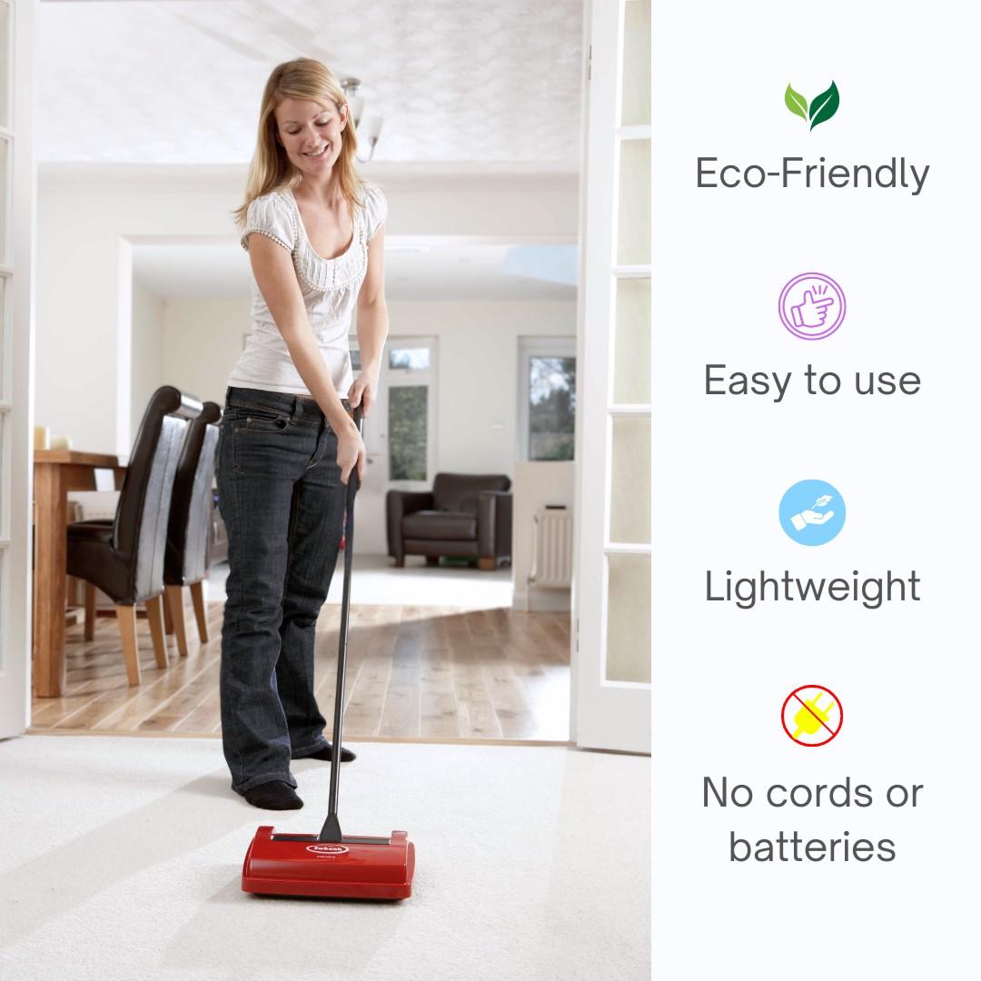 Ewbank Speedsweep Single Height Manual Carpet Sweeper 9765295 HSN