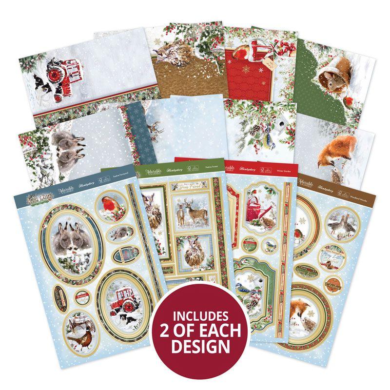 Hunkydory Crafts Winter Wildlife Luxury Topper Collection - 20680343 | HSN