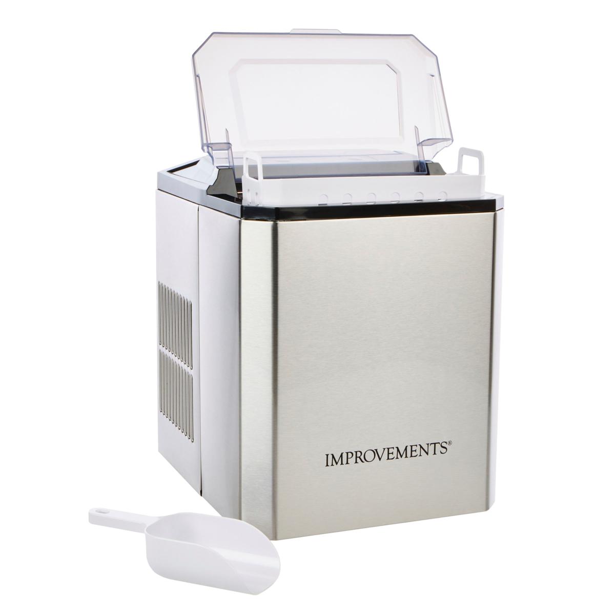 (HSN) Improvements 26 lb Compact Ice Maker with Scoop – TVShoppingQueens