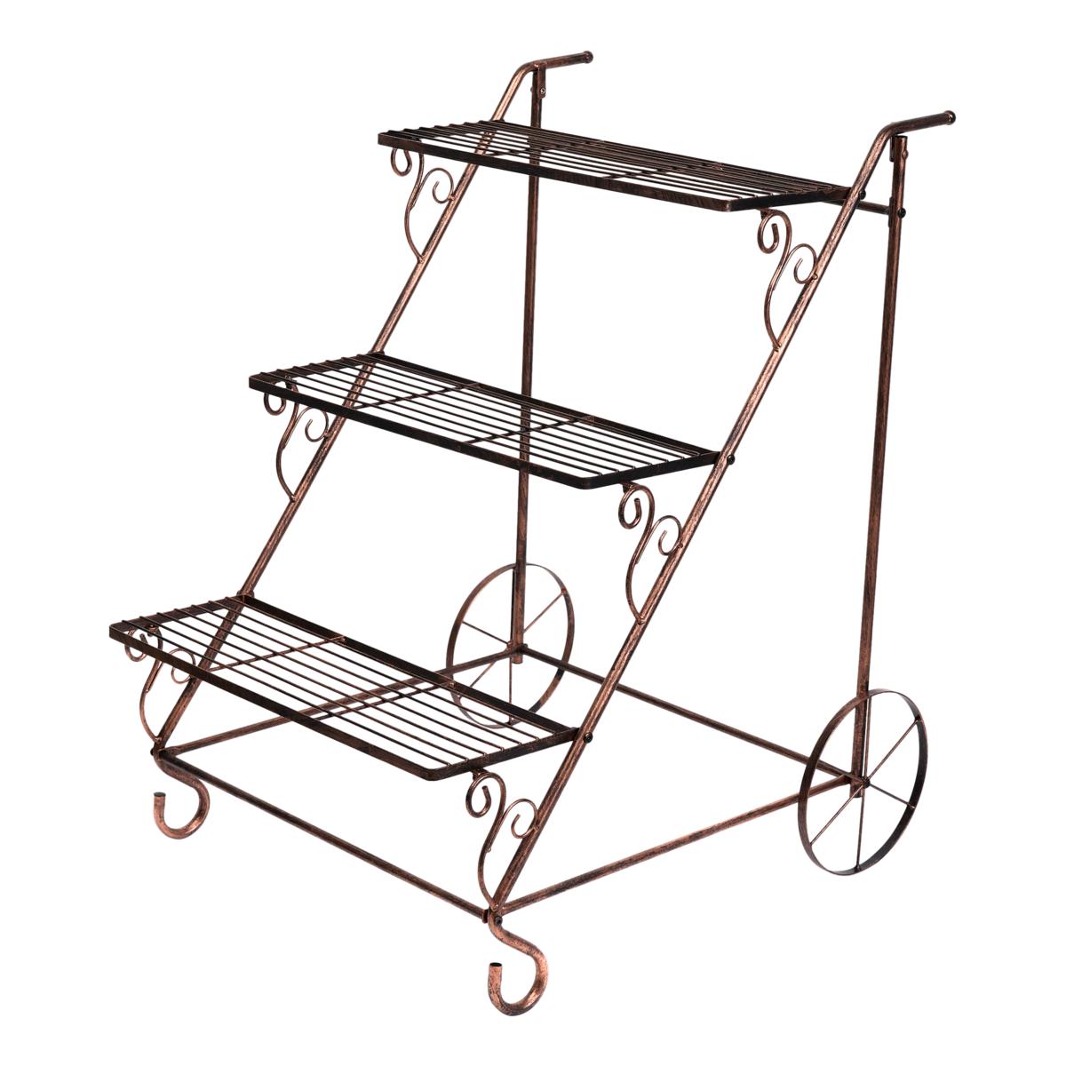 Improvements 32" Three-Tiered Iron Plant Stand | HSN