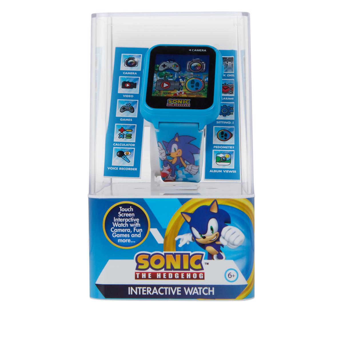 Sonic The Hedgehog Kids Smart Watch For Boys Girls Interactive ...