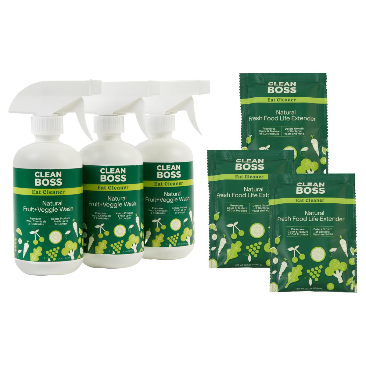 (HSN) JOY Eat Cleaner Fruit Veggie Natural Produce Wash Preserver ...