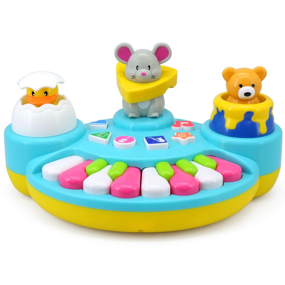 Kiddieland: Activity Piano, Musical Buddies - Interactive Sounds Toy | HSN