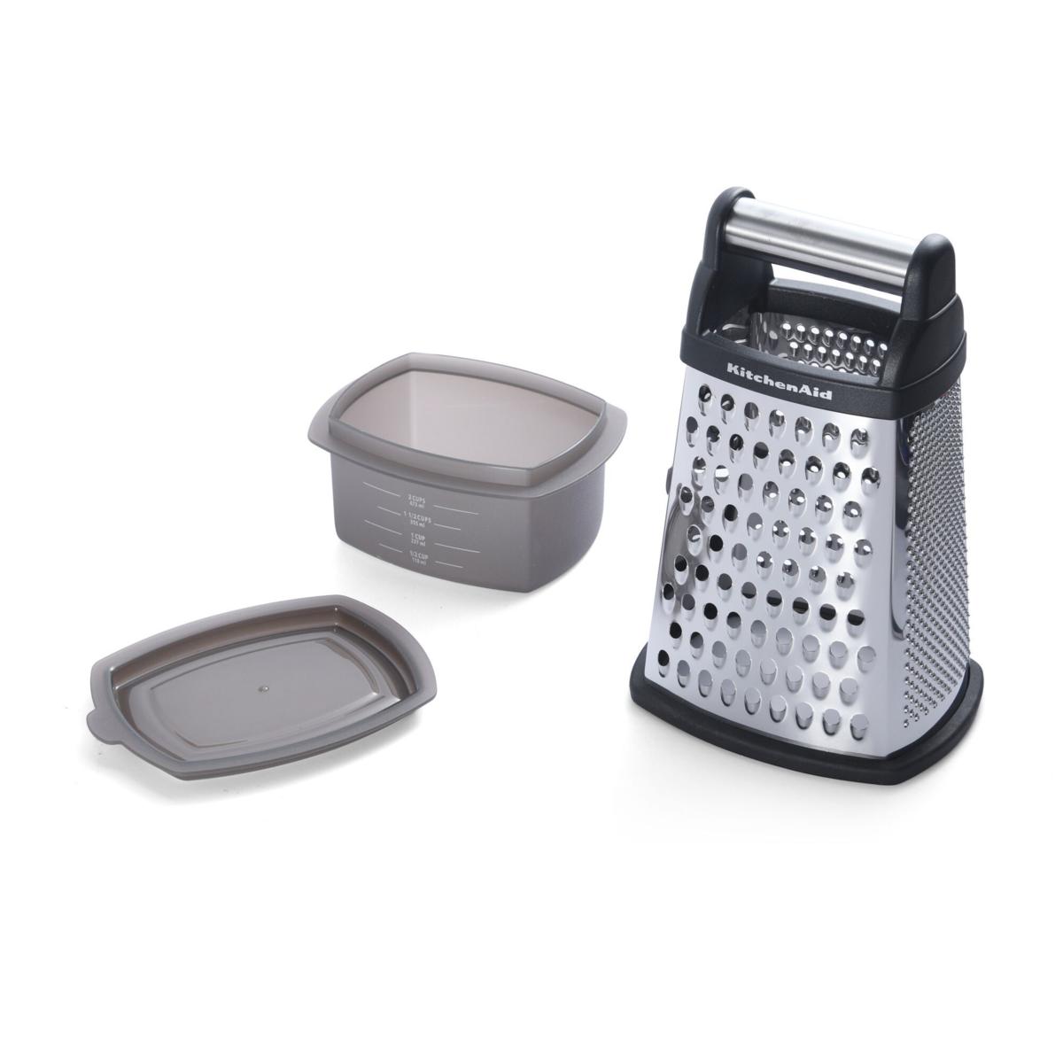 KitchenAid Gourmet Box Grater - Black - 9755095 | HSN