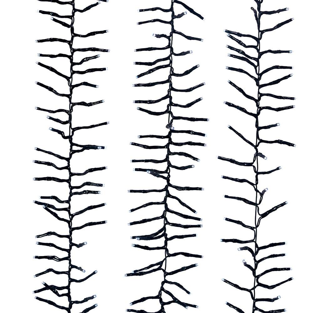 Kurt Adler 3000 Cool White LED Light 98' Cluster Garland - 23502439 | HSN