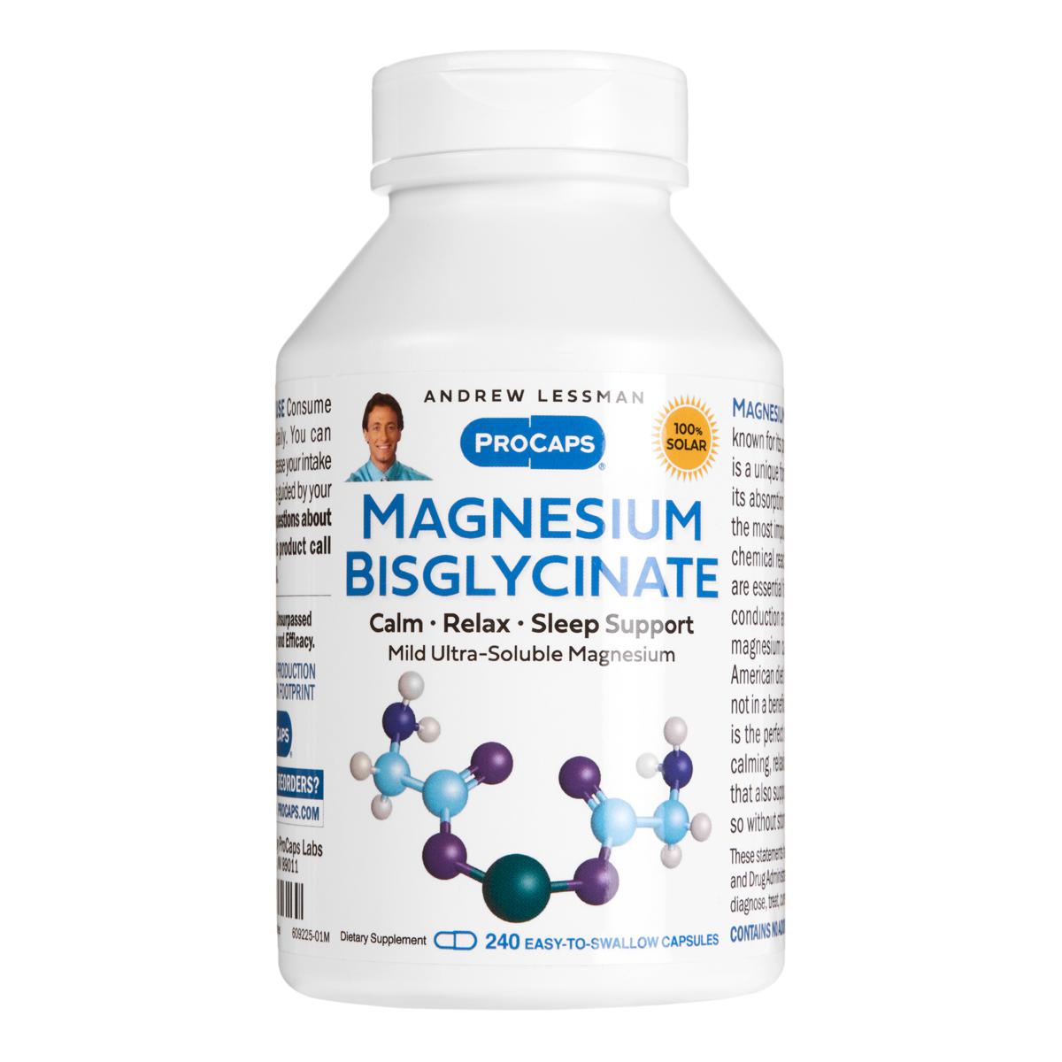 Magnesium Bisglycinate - 240 Capsules - 23638191 | HSN
