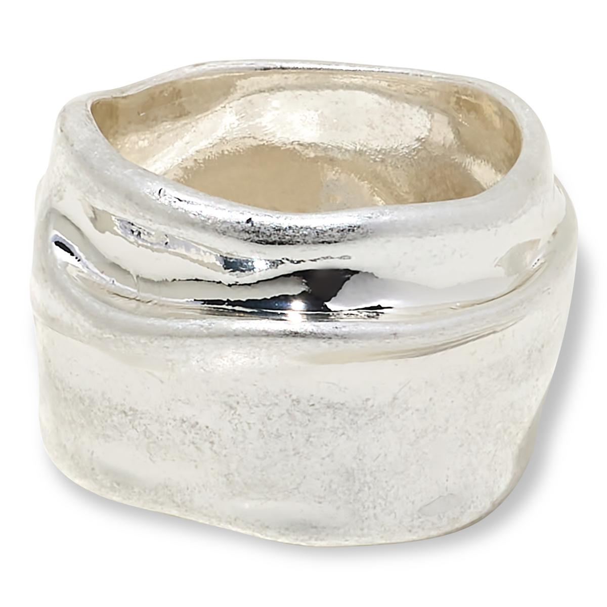 MarlaWynne Molten Metal Folded Band Ring - 23500785 | HSN