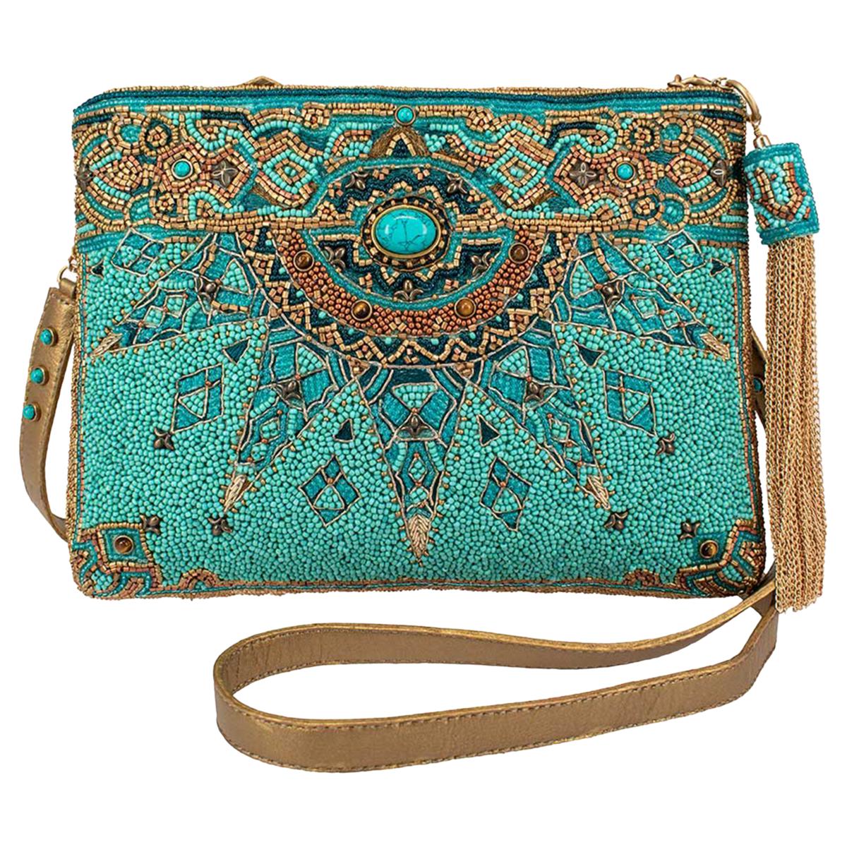 Mary Frances New Day Hand-Beaded Crossbody Handbag - 23534222 | HSN