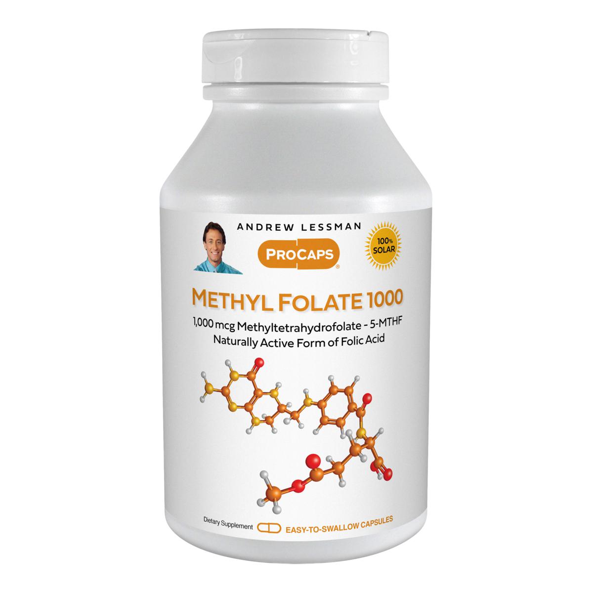 Methyl Folate 1000 - 120 Capsules - 9475968 | HSN