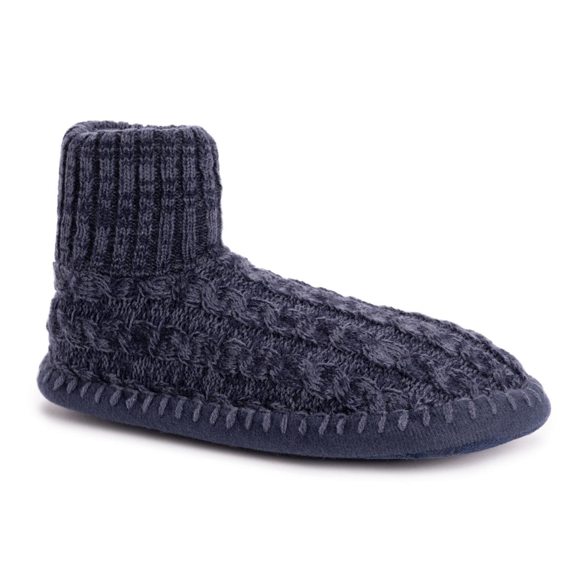 MUK LUKS Men's Cuffed Slipper Boot - 20247438 | HSN
