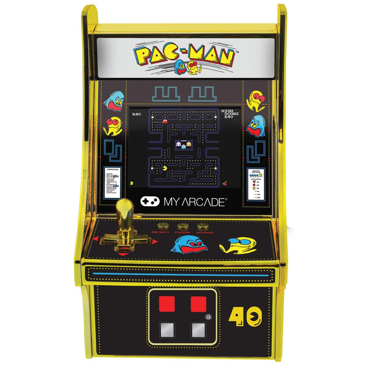 My Arcade Pac-Man 40th Anniversary Micro Player - 20291194 | HSN