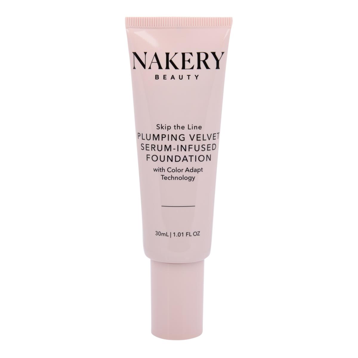 Nakery Beauty Medium Plumping Velvet Serum-Infused Foundation | HSN