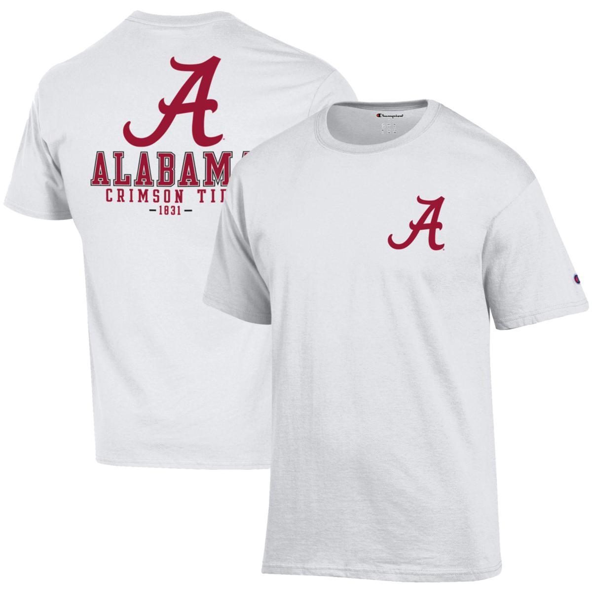 Officially Licensed NCAA Champion Crimson Tide Stack 2-Hit T-Shirt ...