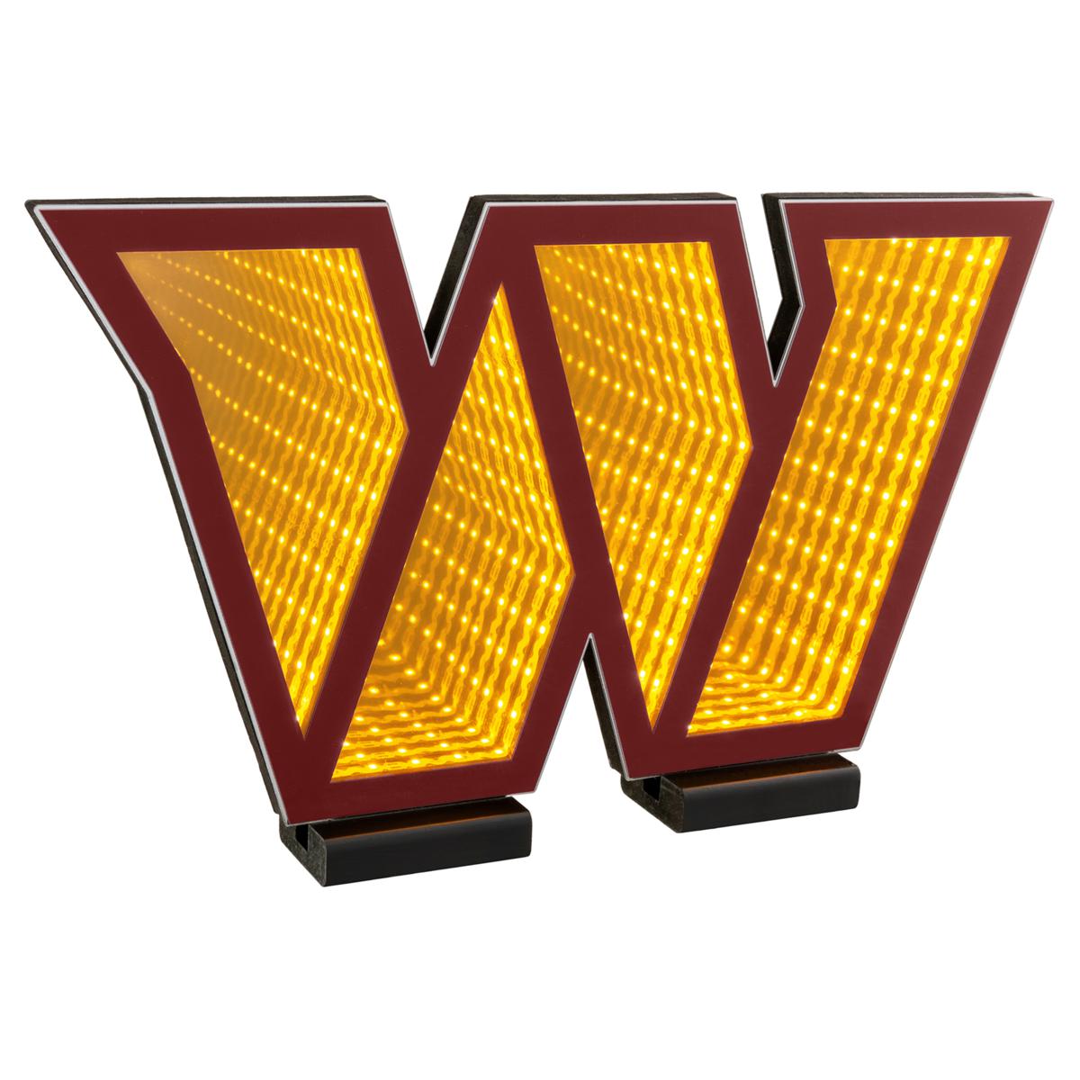 Officially Licensed NFL LED Logo Infinity Light - Washington ...