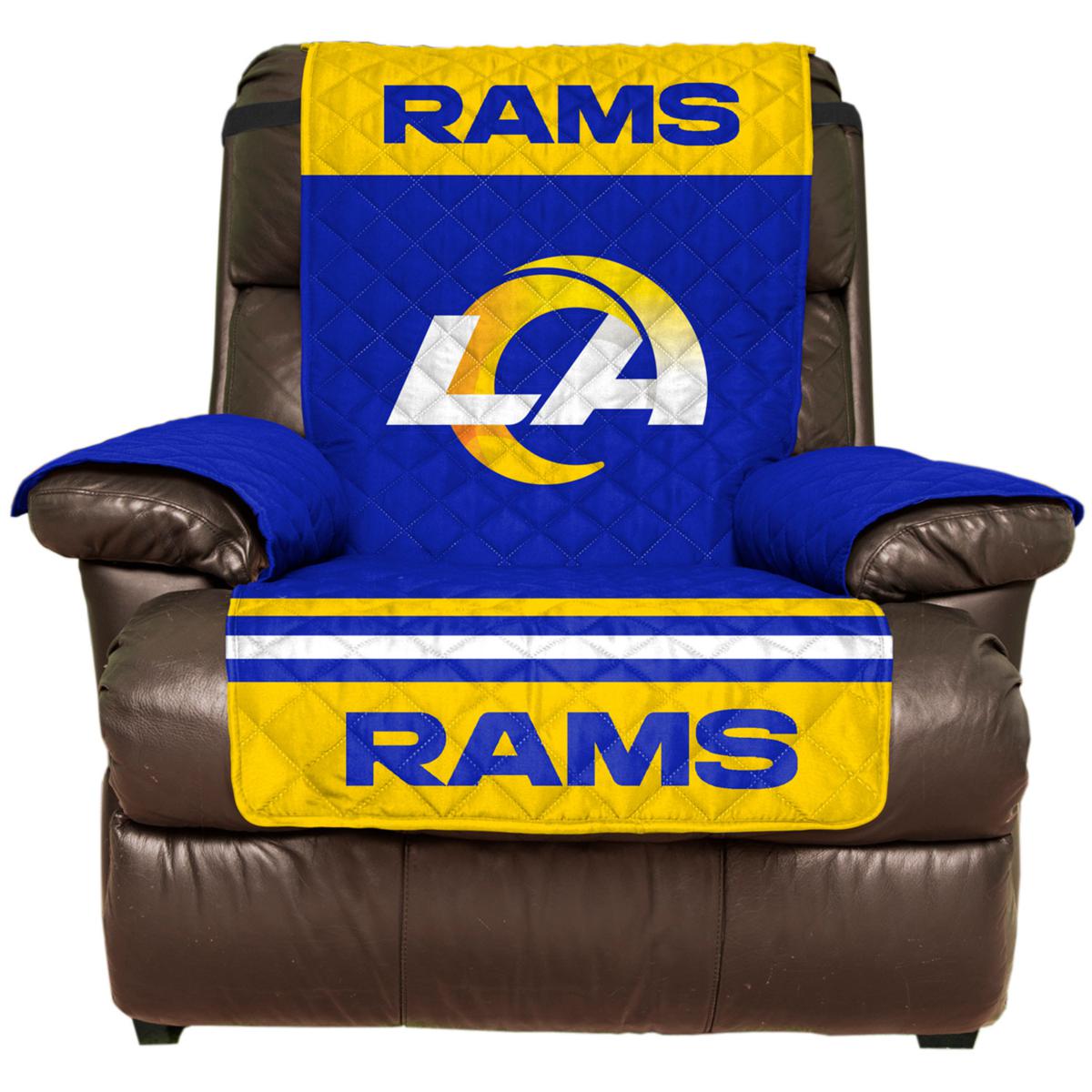 Pegasus Los Angeles Rams 65" x 80" Reversible Recliner Protector ...