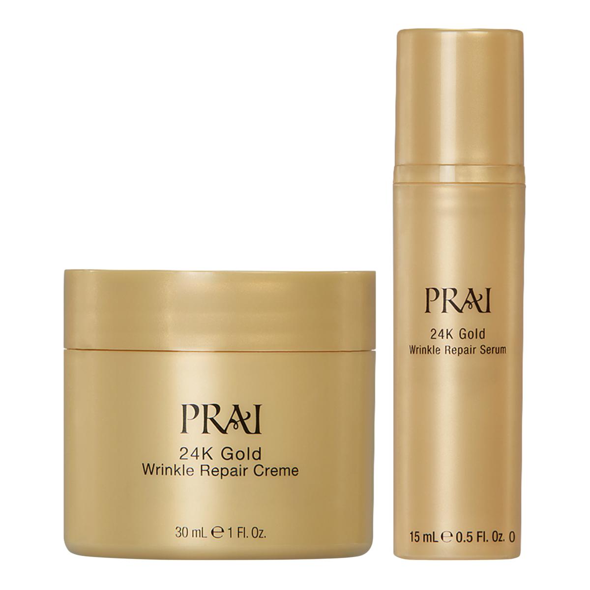 PRAI Beauty 24K Gold Wrinkle Repair Creme and Serum - 20843924 | HSN