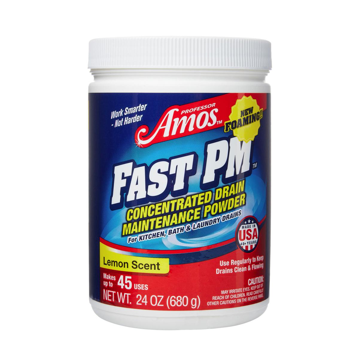 Professor Amos 24 oz. Fast PM Concentrated Drain Maintenance Powder ...