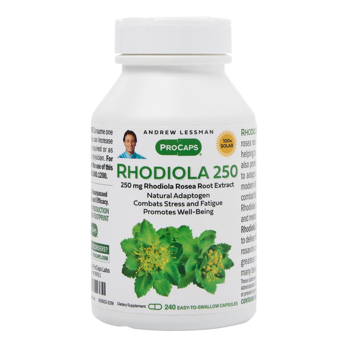 Andrew Lessman Rhodiola 250 - 240 Capsules | HSN