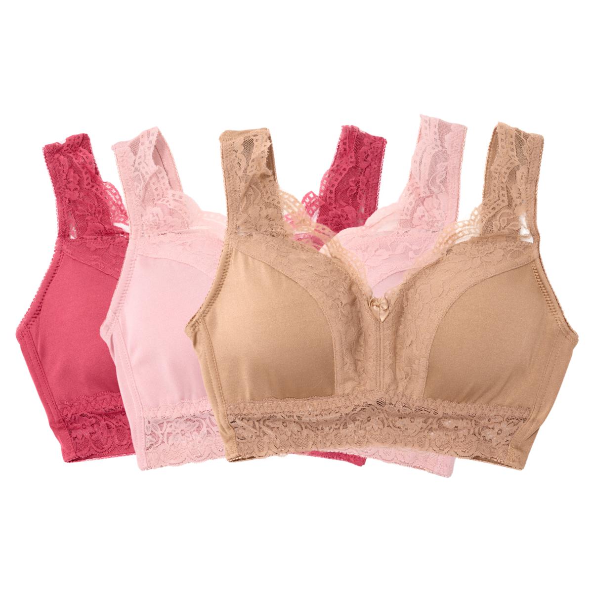 Rhonda Shear 3-pack Classic Pin-Up Bra | HSN