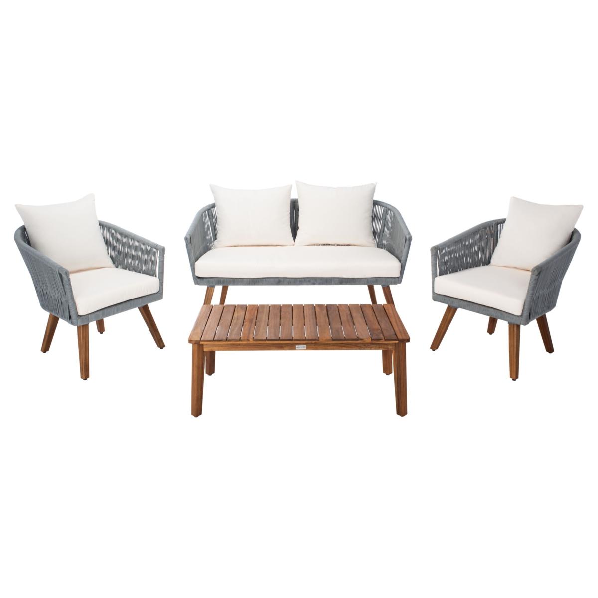 Safavieh Velso 4 piece Outdoor Living Set