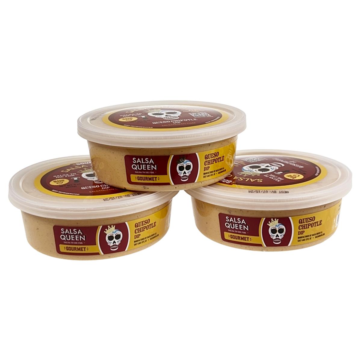 Salsa Queen 3-pack 8 oz. Creamy Chipotle Dip | HSN