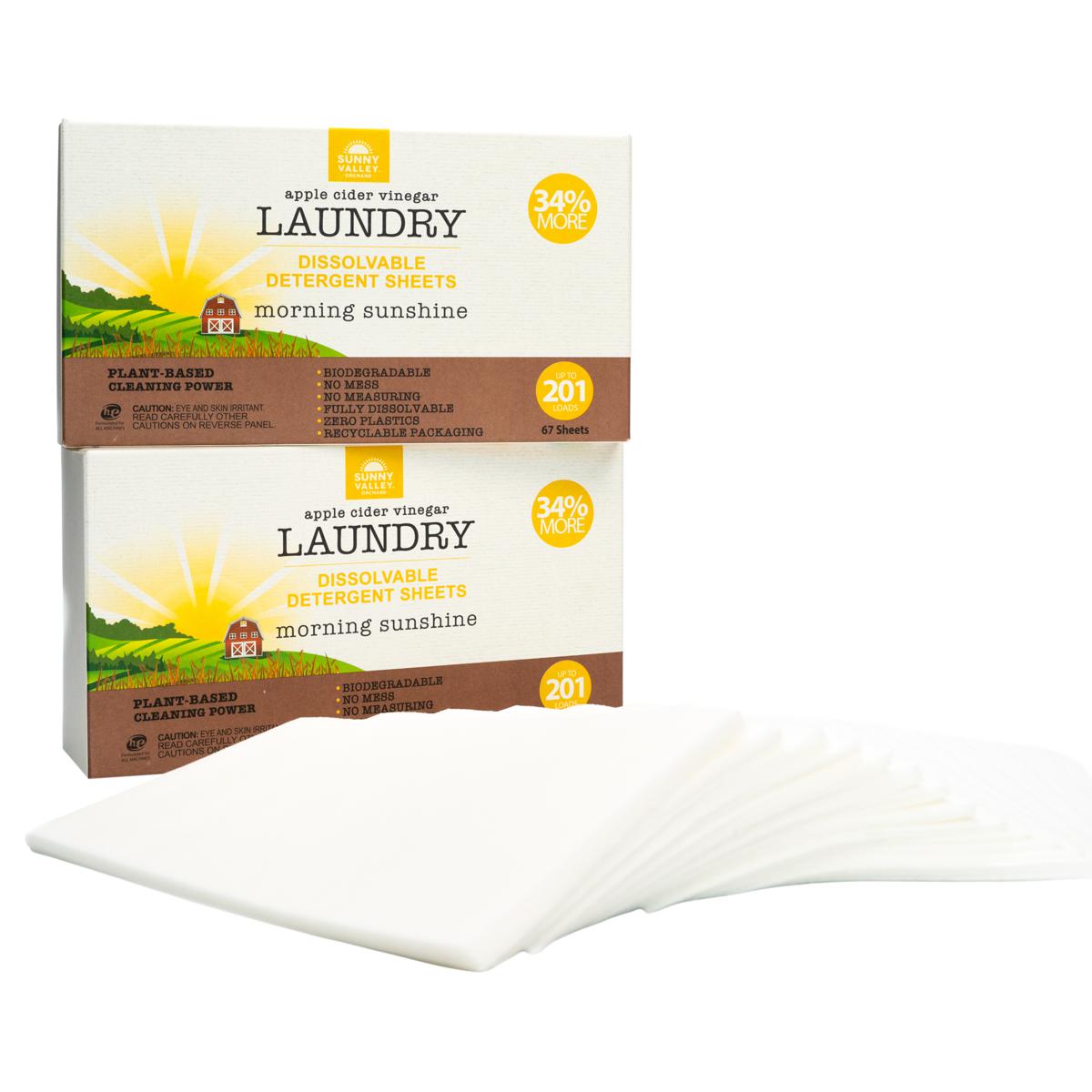 (HSN) Sunny Valley Orchard 402-Load Dissolvable Laundry Sheets ...
