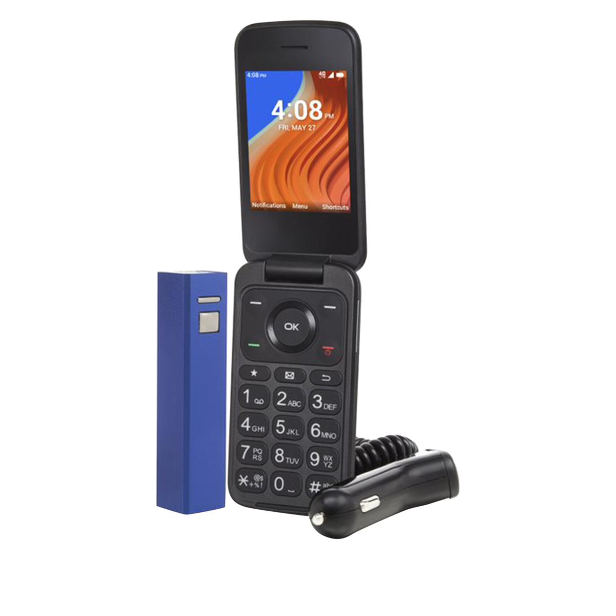 TCL Alcatel My Flip 2 T408DL Tracfone with 1200 Min/Text/Data ... TCL Alcatel My Flip 2 T408DL Tracfone with 1200 Min/Text/Data ...