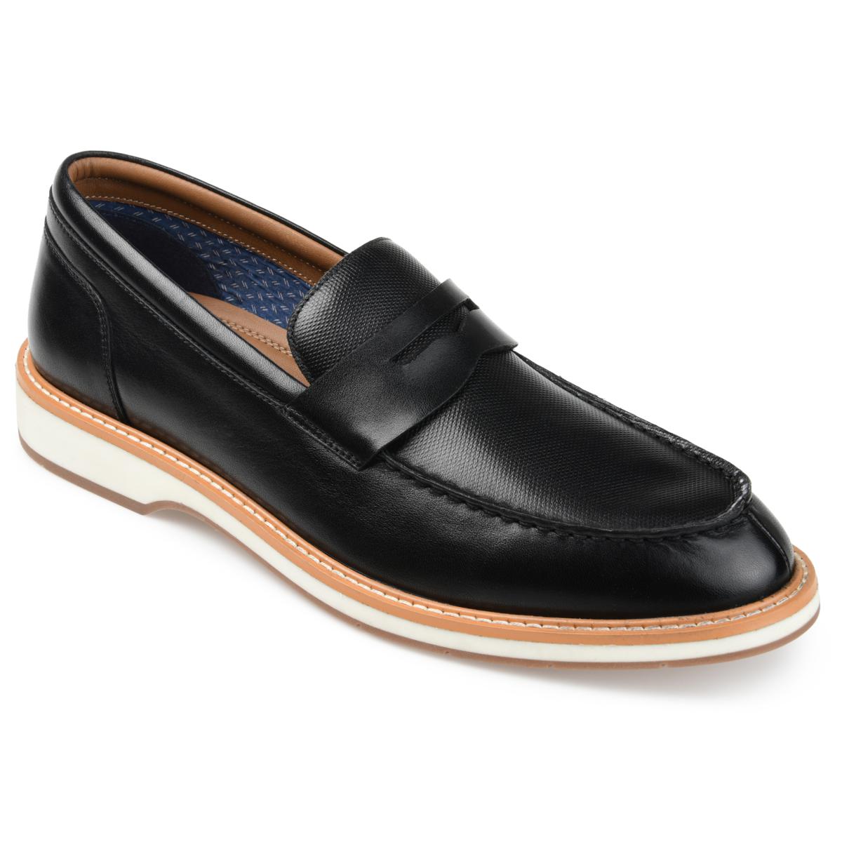 Thomas & Vine Men's Watkins Embossed Penny Loafer - 20555991 | HSN