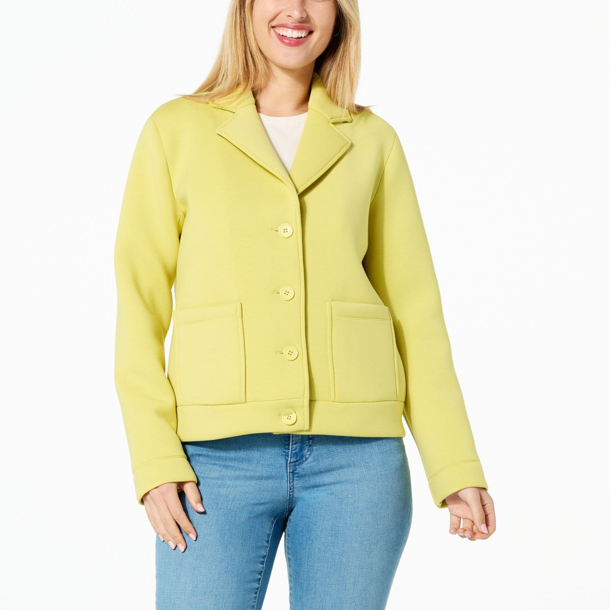WynneLayers Scuba Pop Jacket - 20637713 | HSN